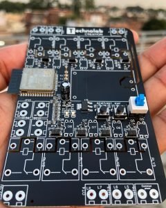 8 NODE SMT Smart HomeAutomation PCB.