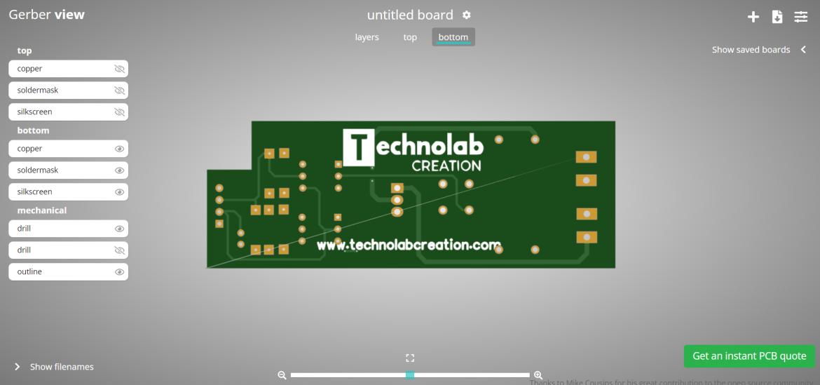 AC Light Dimmer Using TRIAC & ESP32.